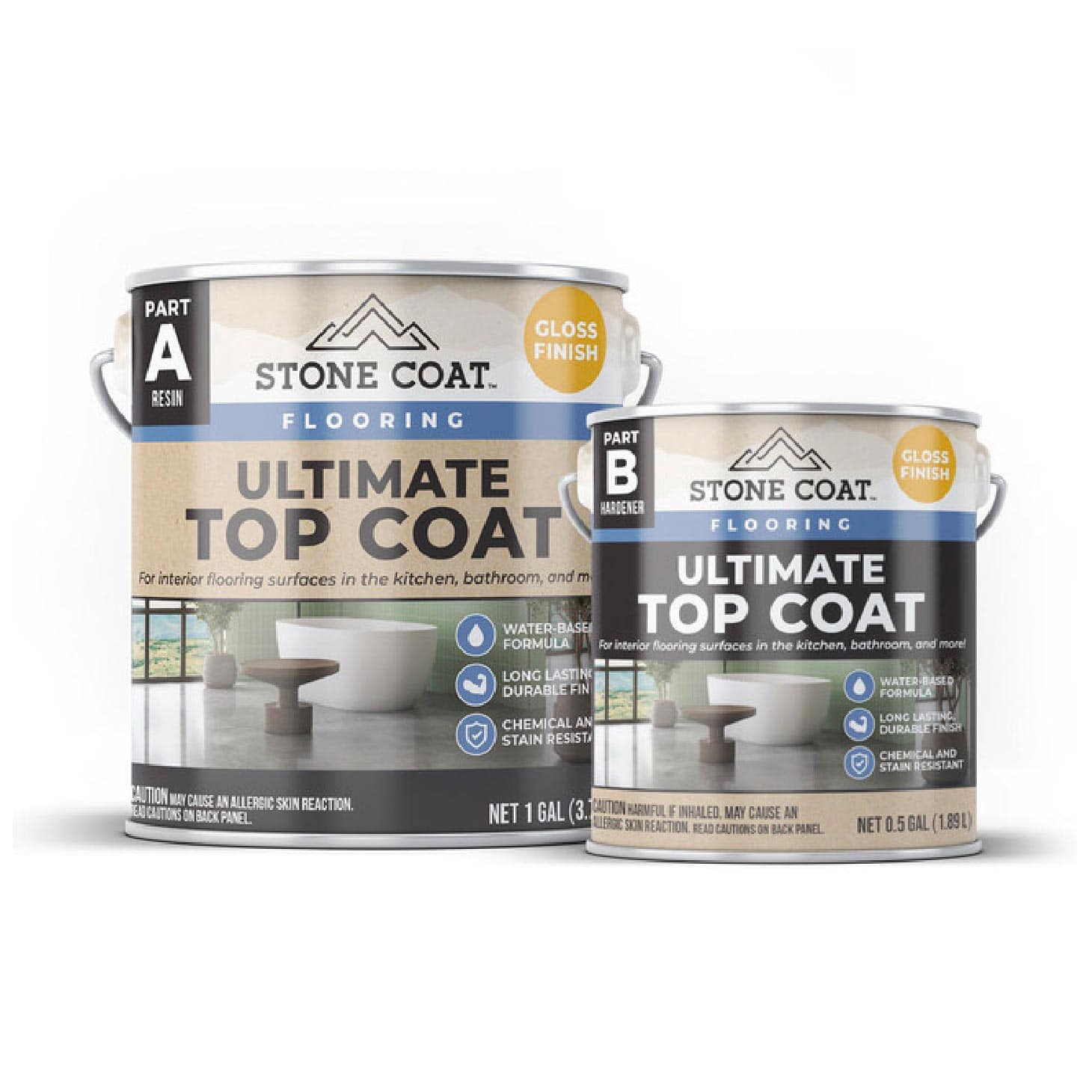 Flooring Ultimate Top Coat - Stone Coat Epoxy Countertops