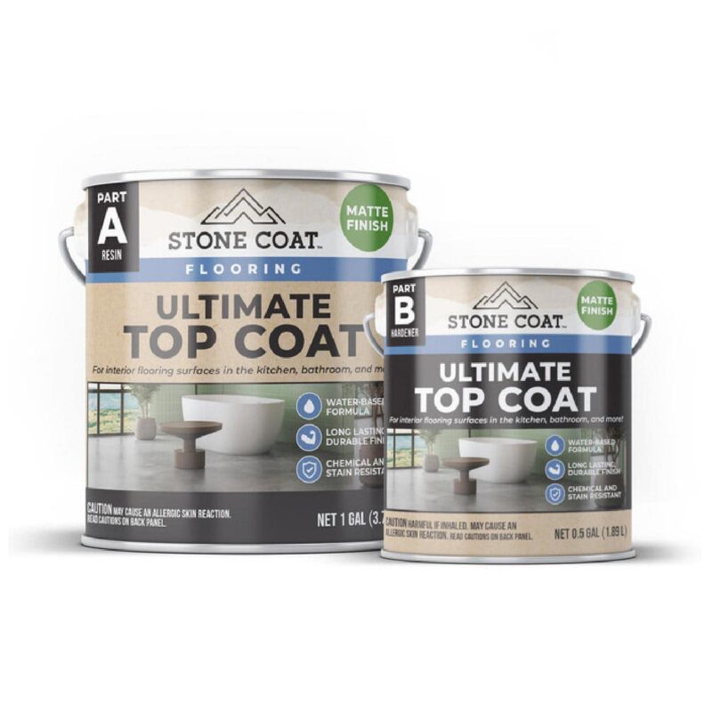 Flooring Ultimate Top Coat - Stone Coat Epoxy Countertops