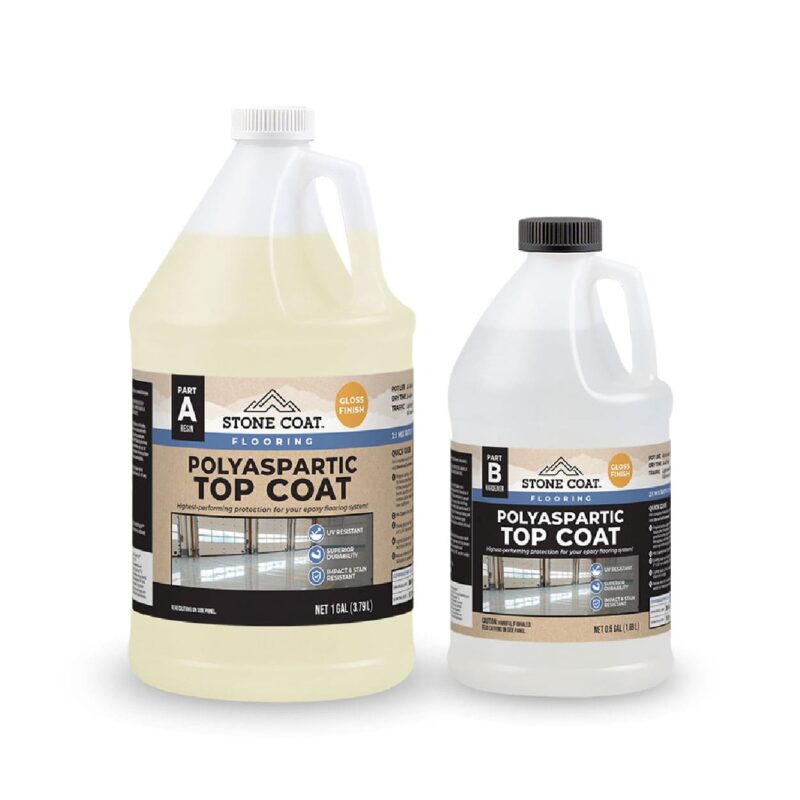 Polyaspartic Flooring Top Coat – UV Stable - Flawless Result